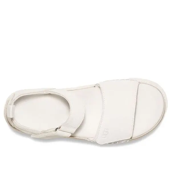 UGG Goldenstar Flatform Sandal - White