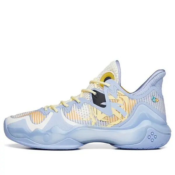 ANTA Shock Wave 4 'luosifen' Sneakers - Blue/yellow