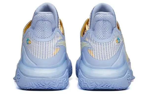 ANTA Shock Wave 4 'luosifen' Sneakers - Blue/yellow