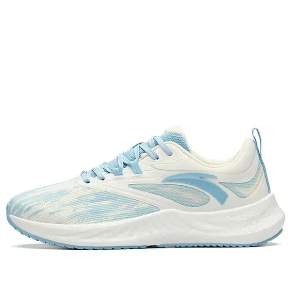ANTA Martian Foam "ivory Blue" Sneakers - Ivory/blue