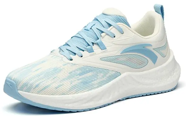 ANTA Martian Foam "ivory Blue" Sneakers - Ivory/blue