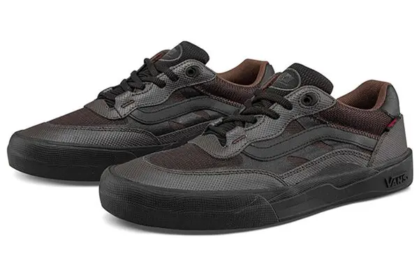 VANS Wayvee "coffee Bean" Skate Shoes - Dark Brown