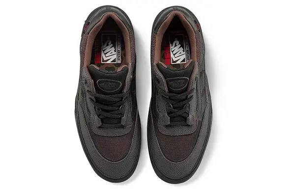 VANS Wayvee "coffee Bean" Skate Shoes - Dark Brown