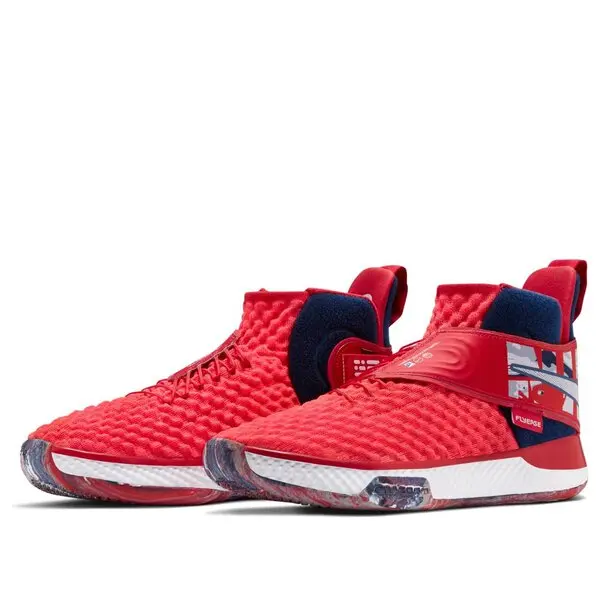 Nike Zoom Unvrs Flyease High Top Sneakers - Red/white