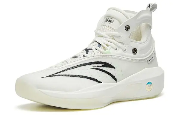 ANTA Klay Thompson 8 'blank Nitrogen' Sneakers - Ivory/black