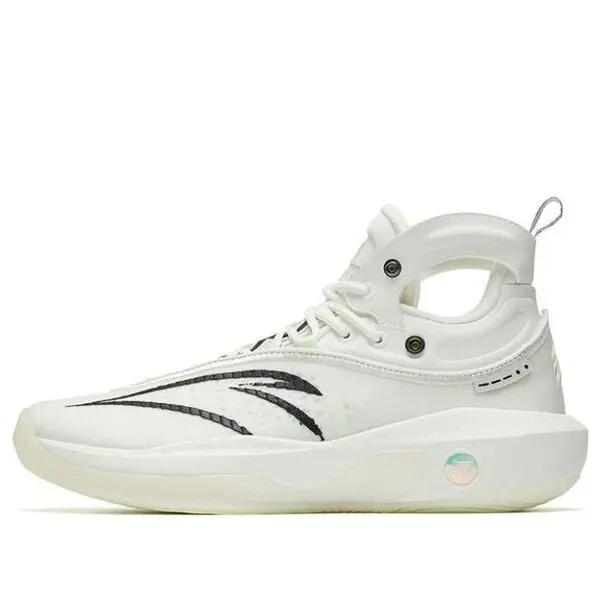 ANTA Klay Thompson 8 'blank Nitrogen' Sneakers - Ivory/black
