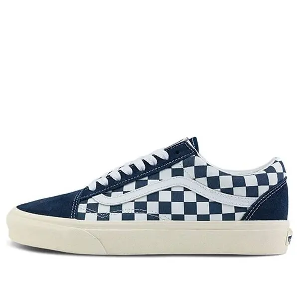 VANS Old Skool Classics Checkerboard Sneakers - Black/white