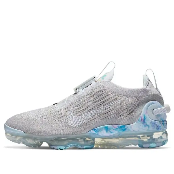 Nike Vapormax 2020 Flyknit Low Top Sneakers - Grey/blue