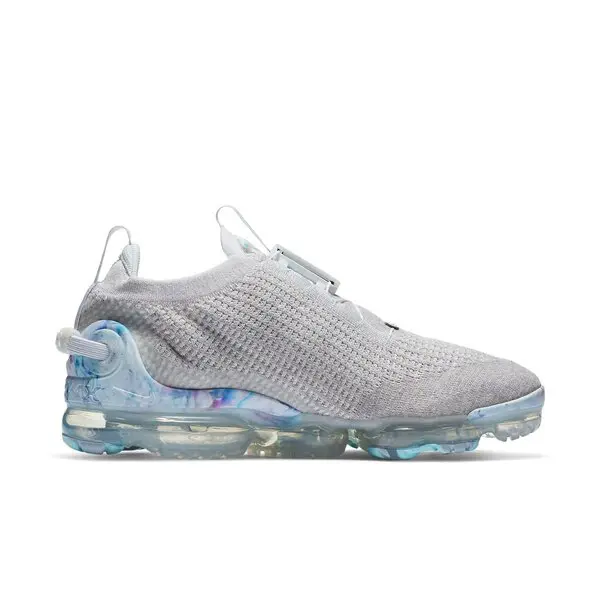 Nike Vapormax 2020 Flyknit Low Top Sneakers - Grey/blue
