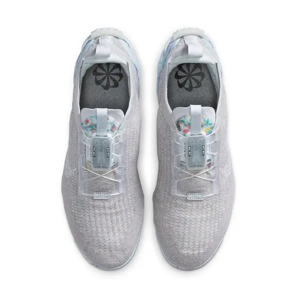 Nike Vapormax 2020 Flyknit Low Top Sneakers - Grey/blue