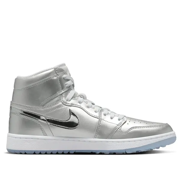 JORDAN 1 High Golf Sneakers - Silver