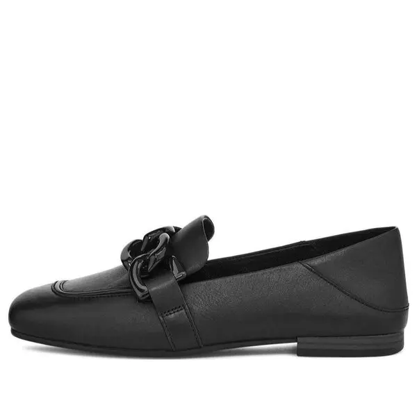 UGG Janaya Loafers With Chain Detail - Black