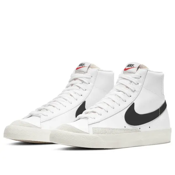 Nike Blazer Mid '77 Vintage High Top Sneakers - White/black