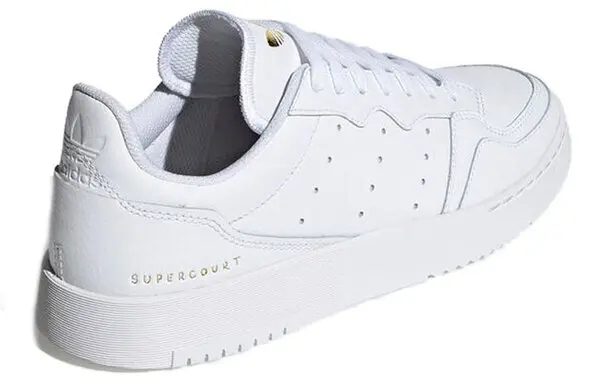 Adidas Supercourt Sneakers In Gold Metallic