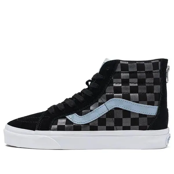 VANS Sk8-hi High Top Sneakers - Black/gray/blue