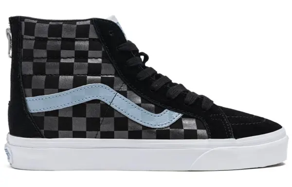 VANS Sk8-hi High Top Sneakers - Black/gray/blue