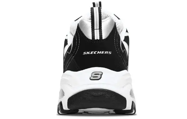 Sketchers D'lites Daddy Shoes 'white Black - White/black