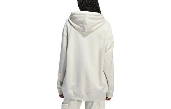 Adidas Ivy Park Reflective Logo Print Pullover Hoodie