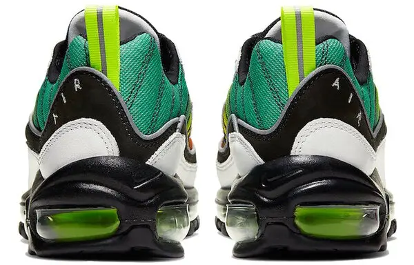 Nike X Olivia Kim Air Max 98 "no Cover - Black/volt-white-dynamic Yellow