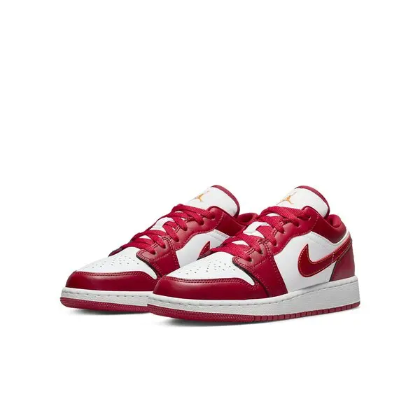 JORDAN 1 Low "cardinal Red - White/red