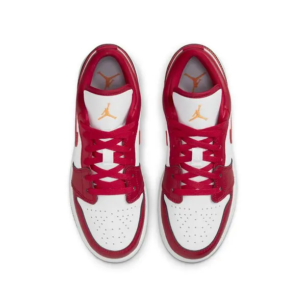 JORDAN 1 Low "cardinal Red - White/red