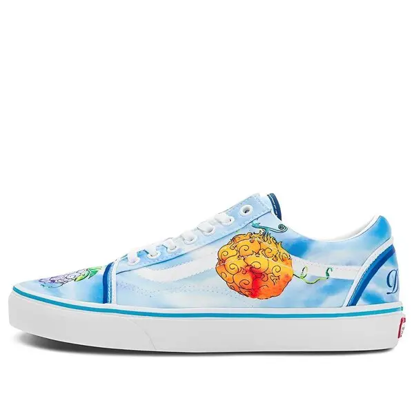 VANS One Piece X Old Skool 'devil Fruit' Sneakers - Blue