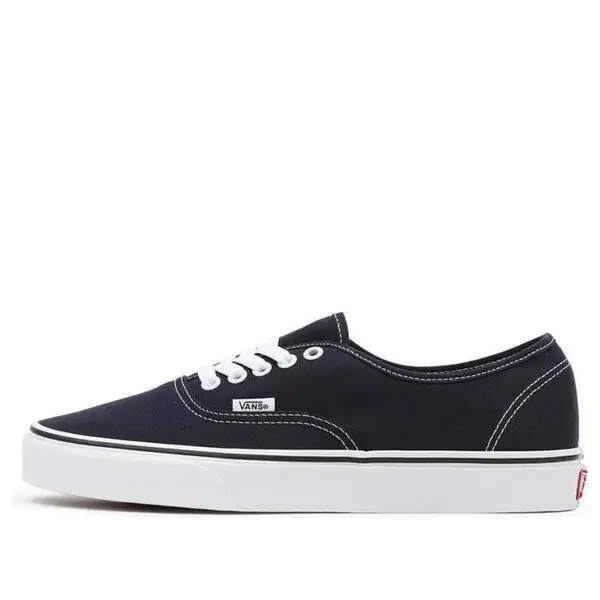 VANS Authentic Low Top Lace-up Sneakers - Blue/white