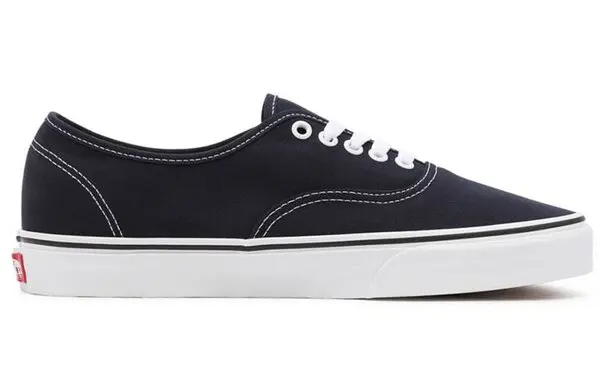 VANS Authentic Low Top Lace-up Sneakers - Blue/white