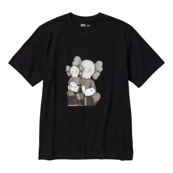 Uniqlo X Kaws Tokyo Graphic Ut T-shirt - Black