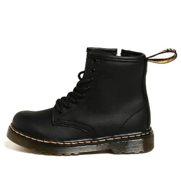 Dr. Martens 1460 Softy T Leather Lace Up Boots - Black