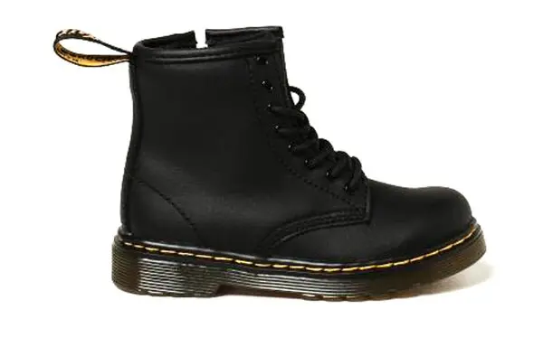 Dr. Martens 1460 Softy T Leather Lace Up Boots - Black