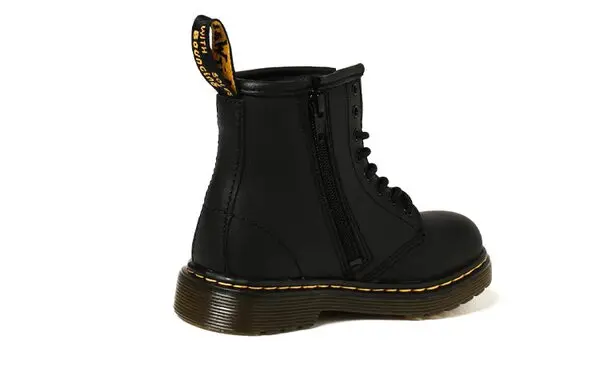 Dr. Martens 1460 Softy T Leather Lace Up Boots - Black