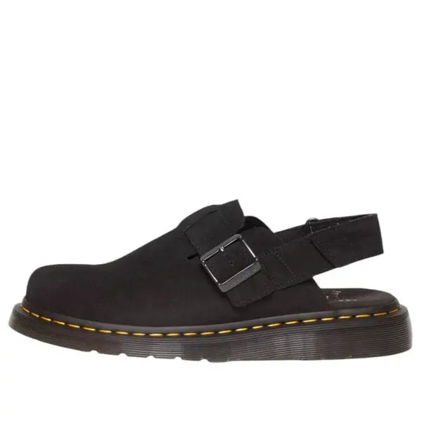 Dr. Martens Jorge Ii Suede Mules - Black