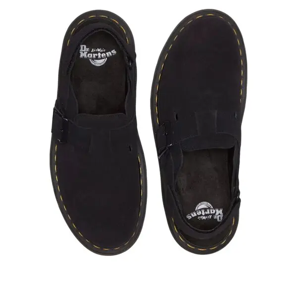 Dr. Martens Jorge Ii Suede Mules - Black
