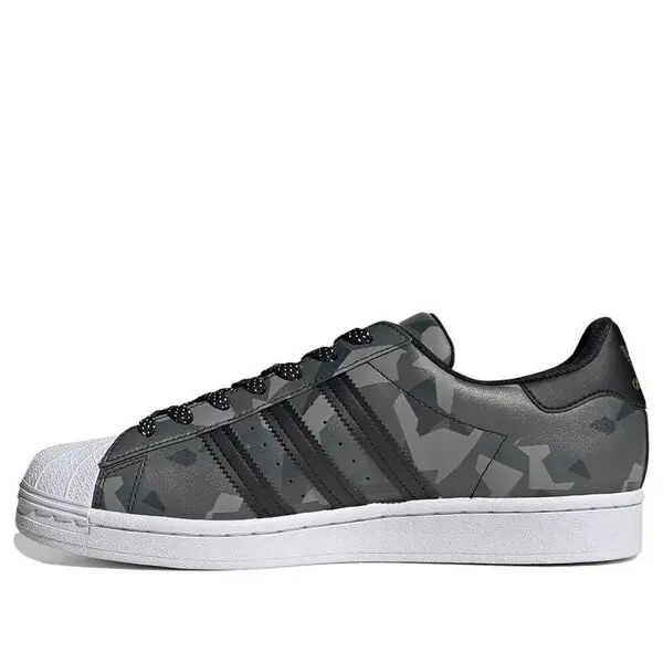 Adidas Superstar Gold Camo Sneakers - Black