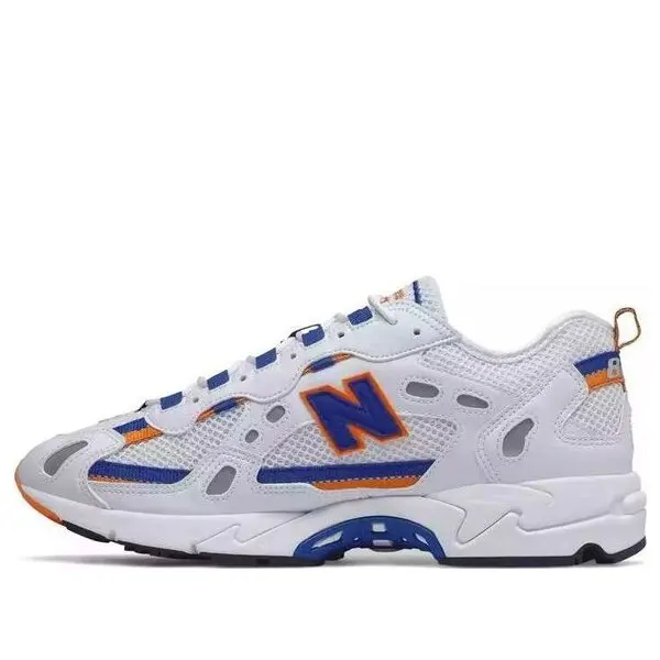 NEW BALANCE 827 Athletic Sneakers - White/blue/orange