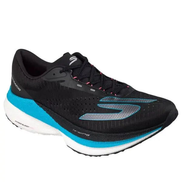 Sketchers Aero Razor Performance Sneakers - Black/multi