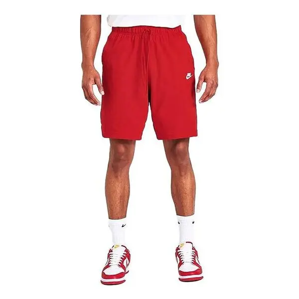 Nike Club Fleece Shorts - Red