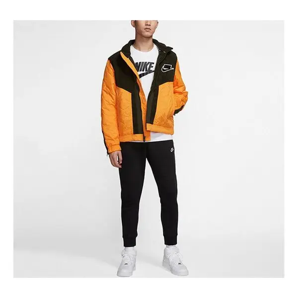 Nike Synthetic-fill Sports Jacket - Goldyellow