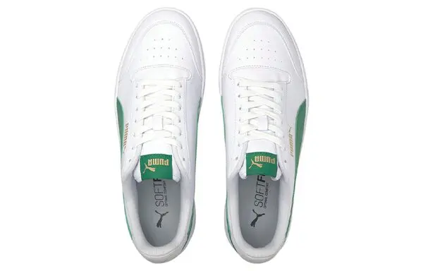 PUMA Shuffle Sneakers - White/green