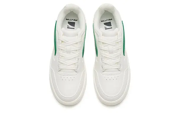 ANTA 982 Athletic Sneakers - White/green