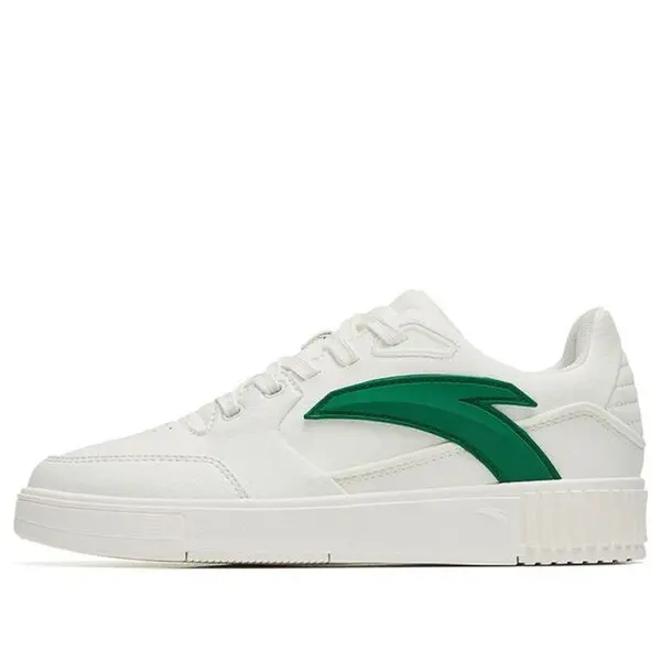 ANTA 982 Athletic Sneakers - White/green
