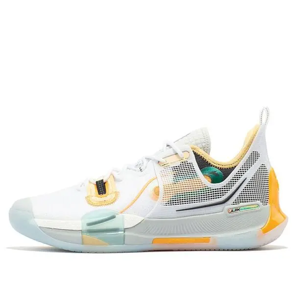 361 DEGREES Burning Force Iso 'speed Of Light' Sneakers - White/yellow