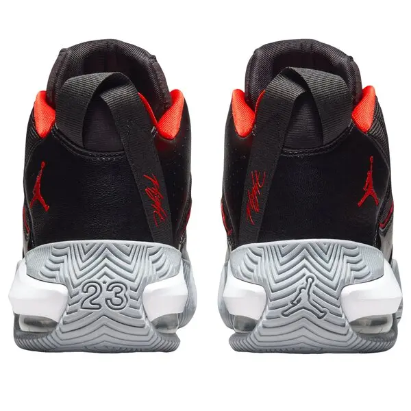 JORDAN Air Stay Loyal High Top Sneakers - Black/red