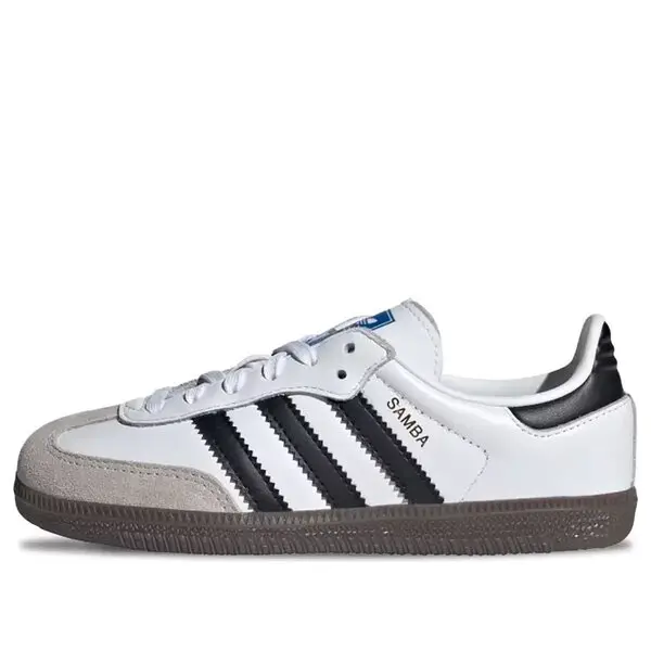 Adidas Samba Og C "white Gum" Sneakers - Cloud White/core Black/gum