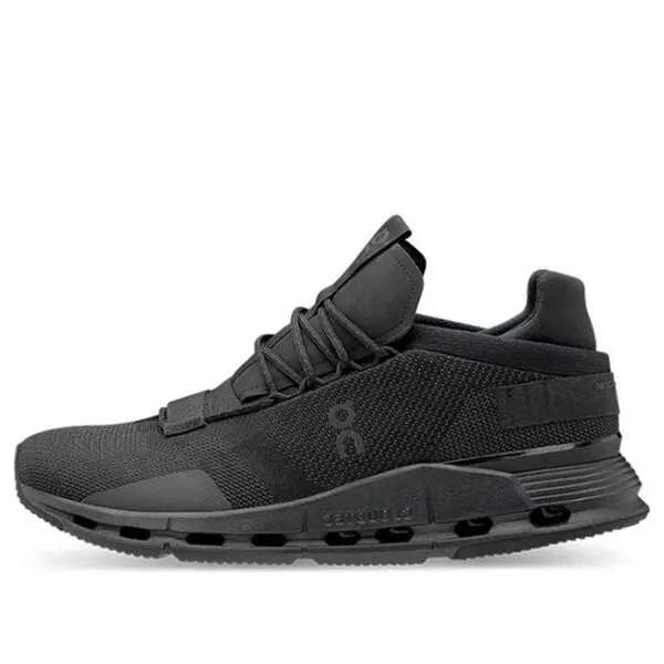 On Cloudnova Sneakers - Black/eclipse