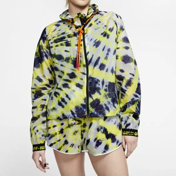 Nike Lab Tie-dye Jacket 'volt Orange