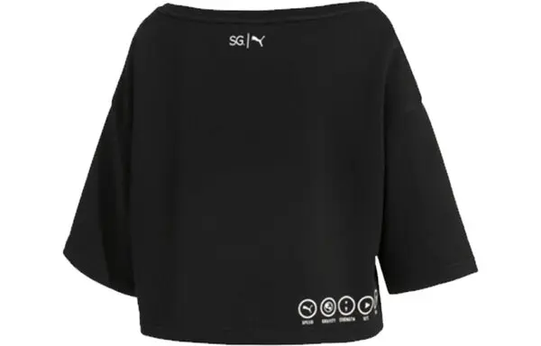 PUMA Printed Round Neck Sweatshirt