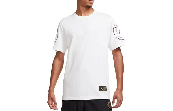 JORDAN Paris Saint-germain Printing Logo Short Sleeve