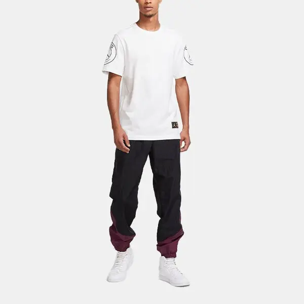 JORDAN Paris Saint-germain Printing Logo Short Sleeve